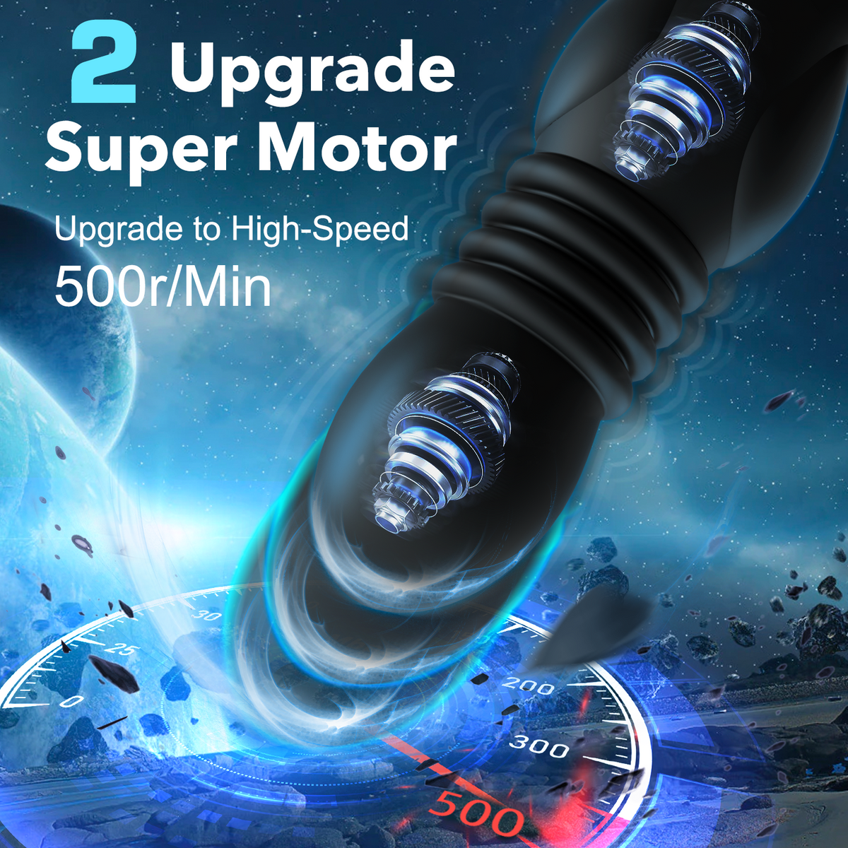 Ultrafast App & Remote Controlled Thrusting Booty Fun Butt Plug – Fidech